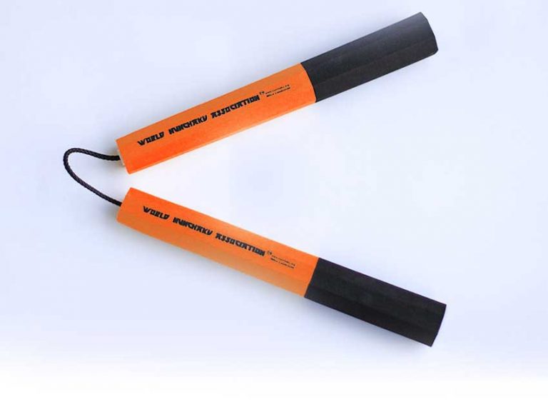 NUNCHAKU JUNIOR TRADITIONAL / ORANGE - Nunchaku-shop